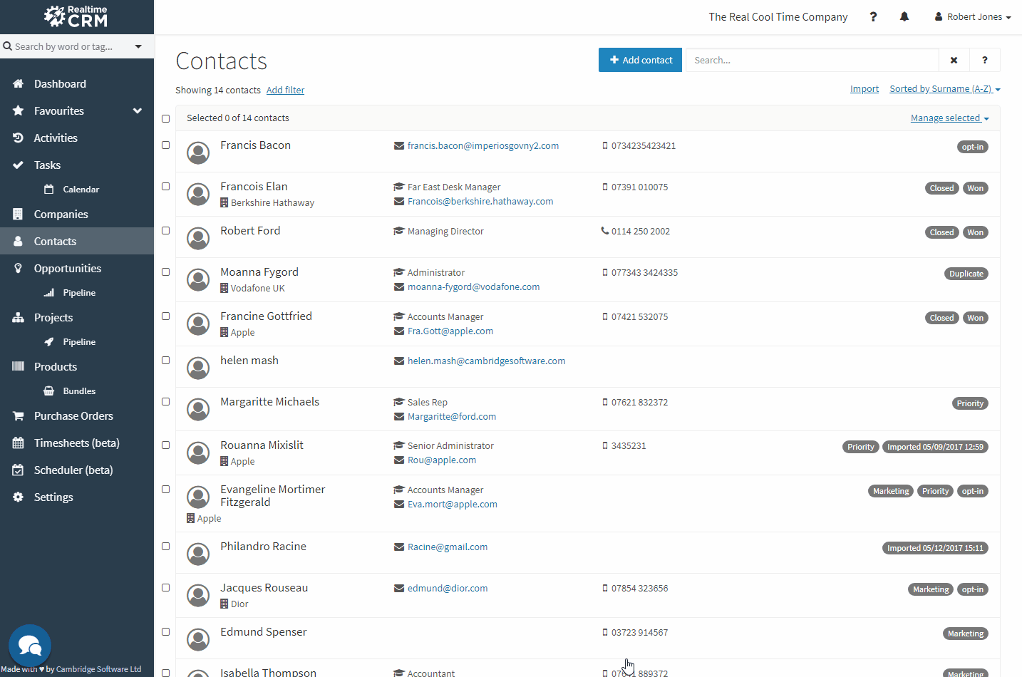 How RealtimeCRM Uses Clearbit To Do Data Entry For You