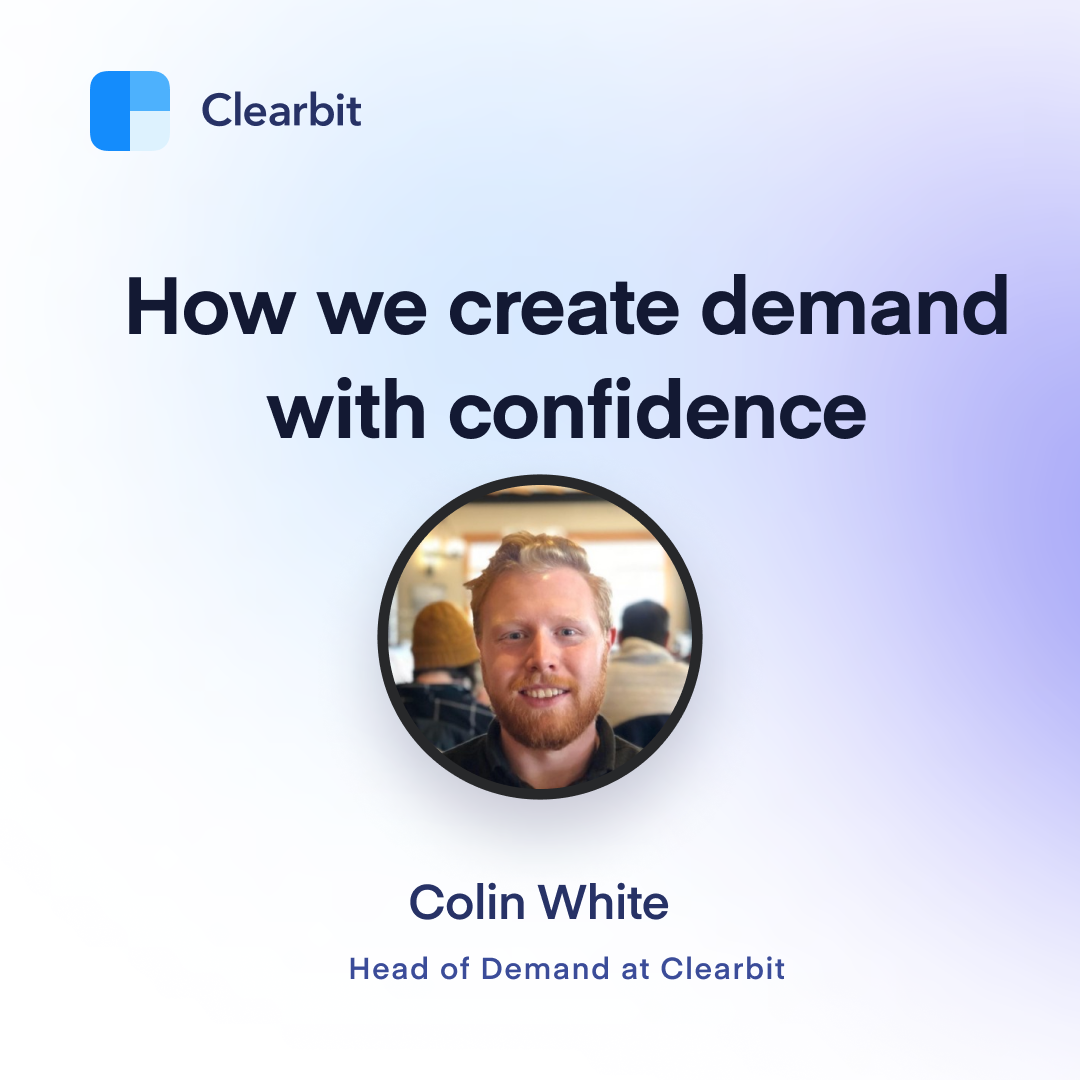 How we create demand with confidence