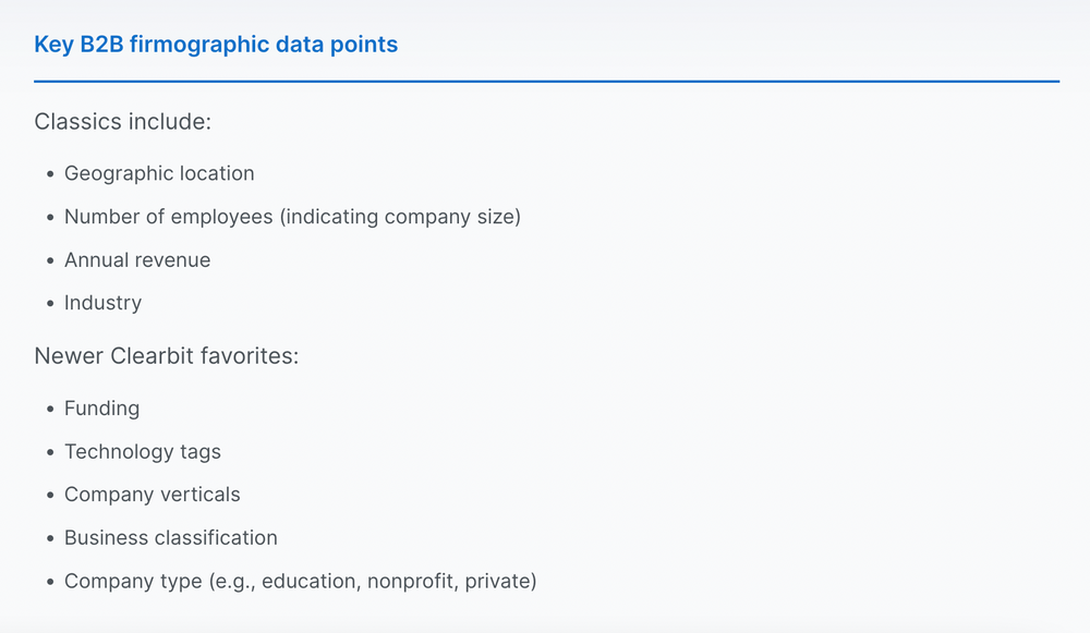 The what, why, and how of B2B customer segmentation